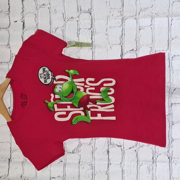 Senor Frogs | Tops | Vintage Playa Del Carmen Senor Frogs Red Girls ...